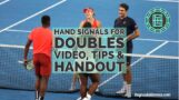 Hand Signals for Doubles Video, Tips and Free Handout – Be Gr8 at ...
